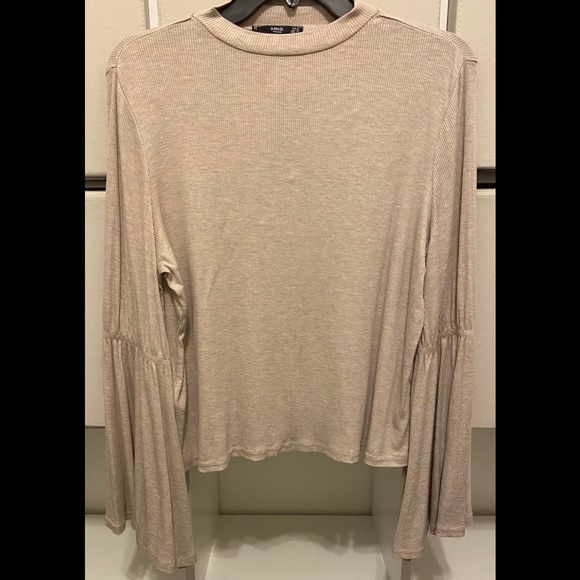 MNG Basics | Tops | Mng Basics Lightweight Top Wflared Sleeves Nwt ...